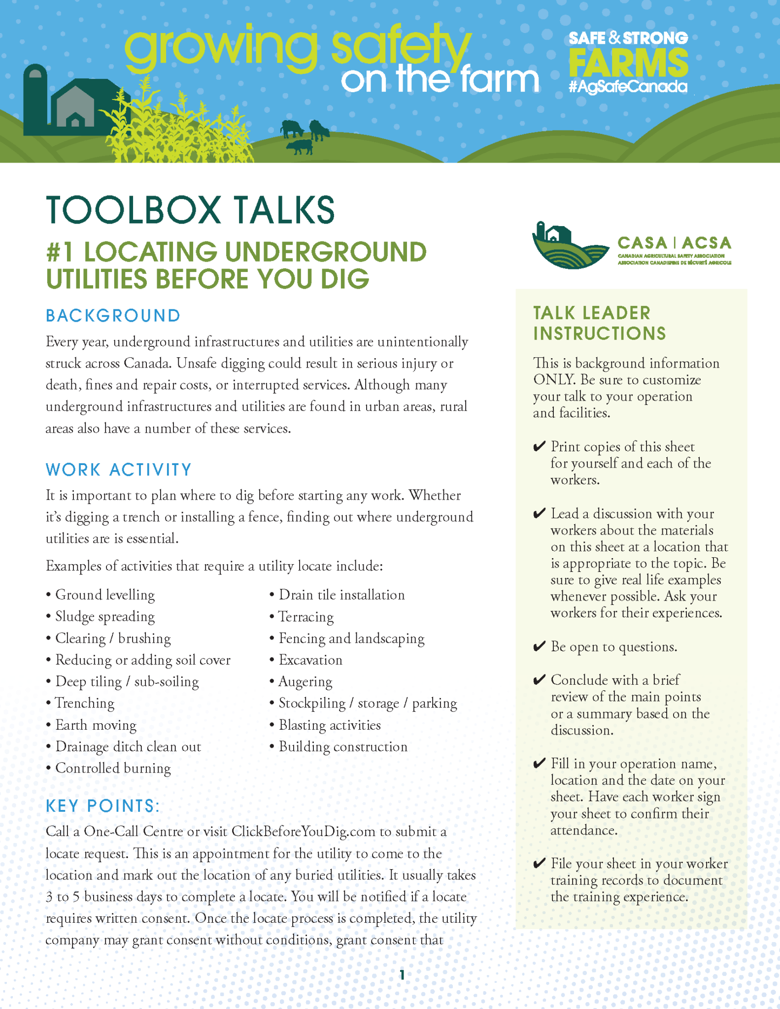 SafetyShop – Farm Safety Library – Canadian Agricultural Safety Association